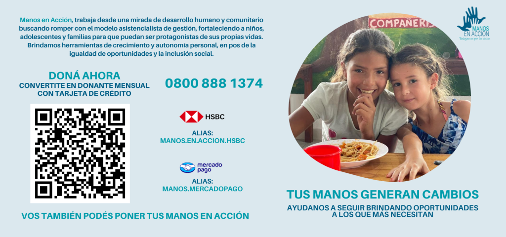 Manos Educando | Asoc. Civil Manos en Accion para el Desarrollo Social